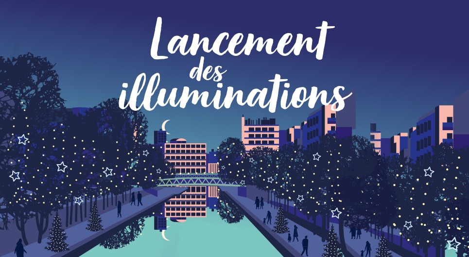 Illuminations de Noël - Ville de Pantin